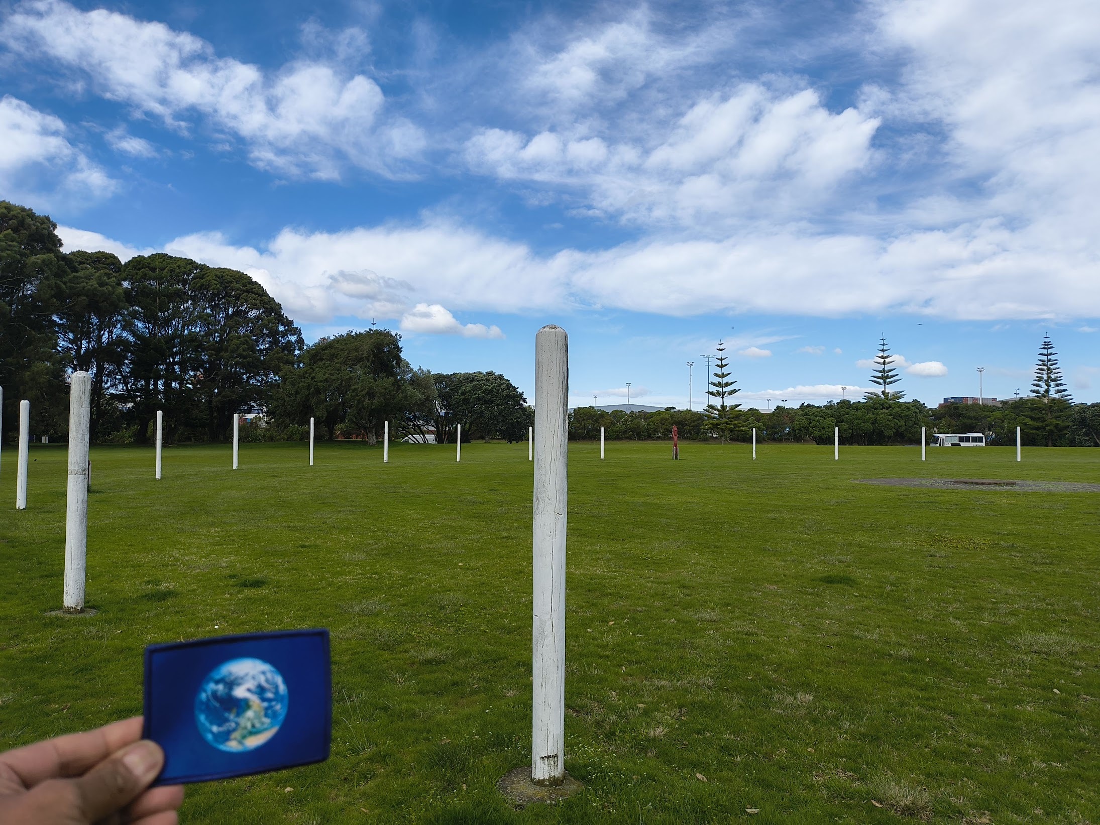 EarthFlagged at the Kāpehu Whetū — Tauranga's Celestial Compass - Blue ...